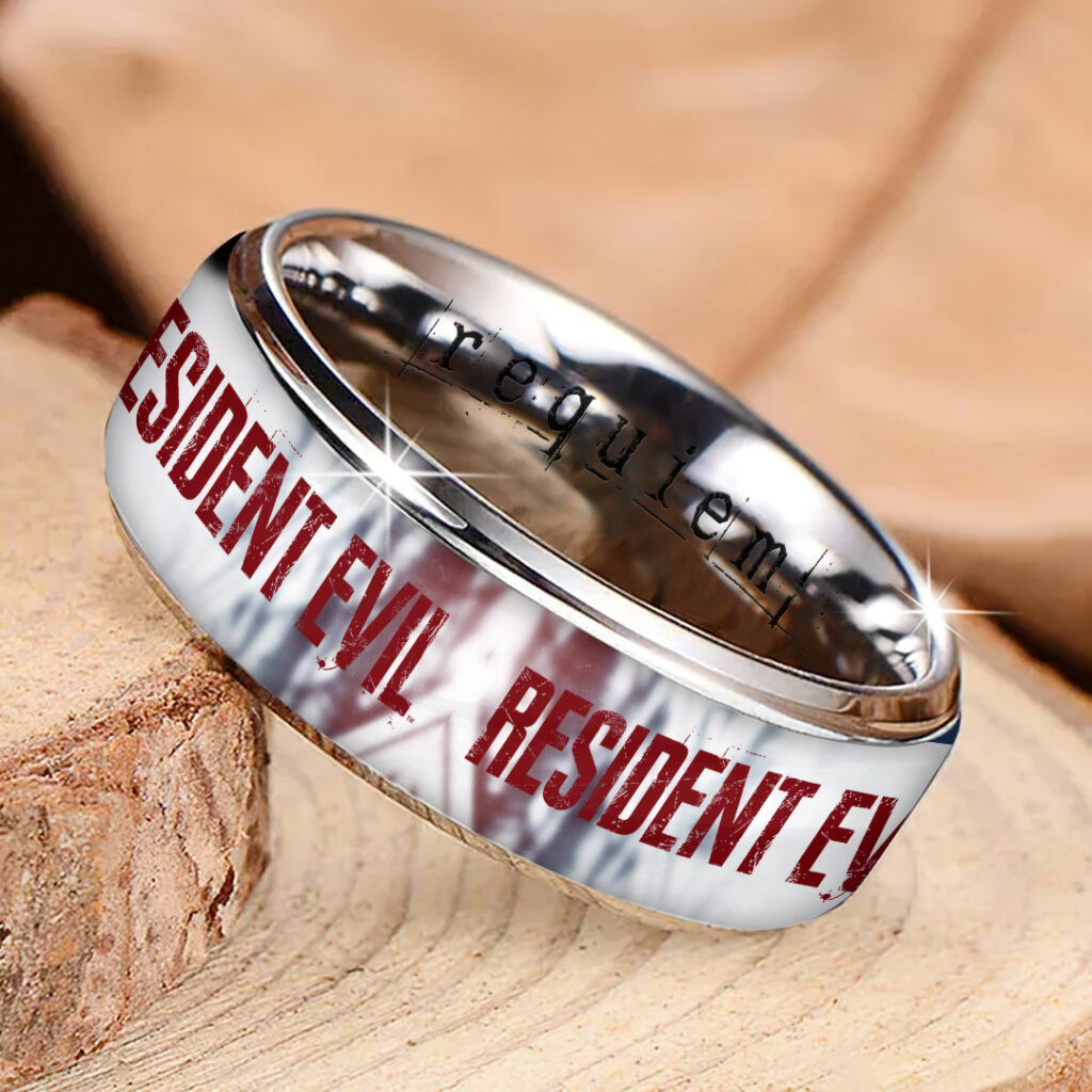 Resident Evil Requiem Custom Alloy Ring – GNE5335 | Gifnestbuys