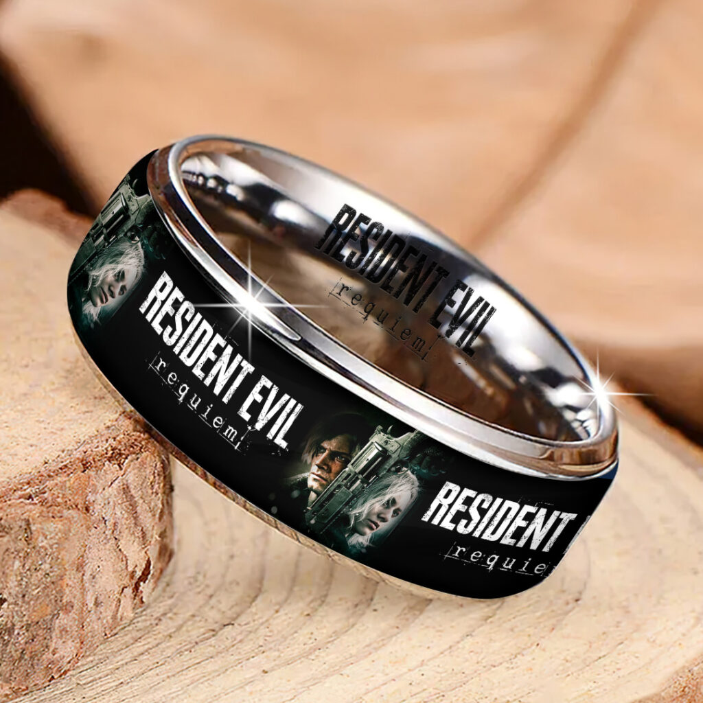 Resident Evil Requiem Custom Alloy Ring – GNE5473 | Gifnestbuys
