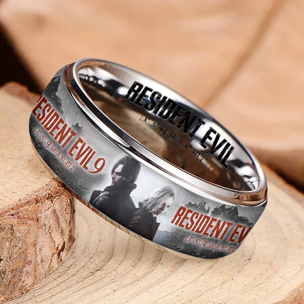 Resident Evil Requiem Custom Alloy Ring – HOATT16912 | Gifnestbuys