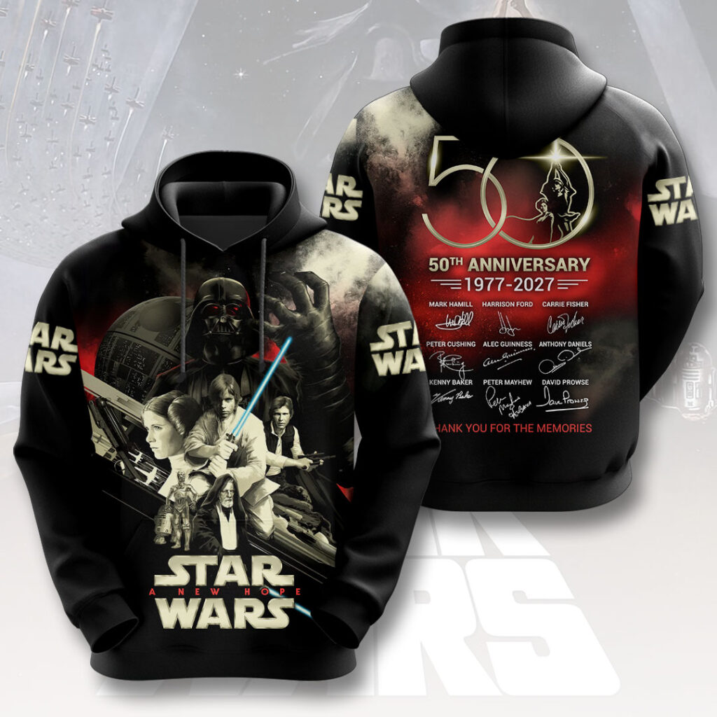 Star Wars 50th Anniversary 3D Apparel – HOATT16539 | Gifnestbuys