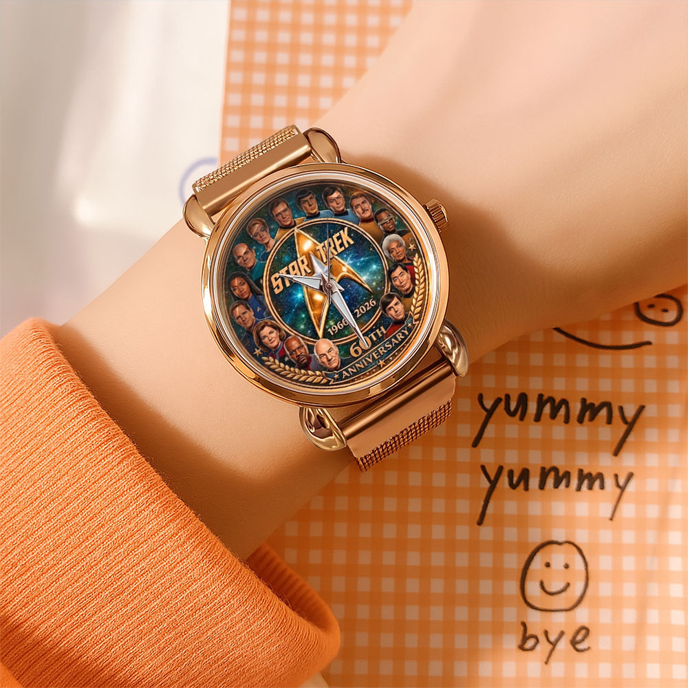 Star Trek 60th Anniversary 2026 Mesh Strap Quartz Watch – TMTHU5009 ...