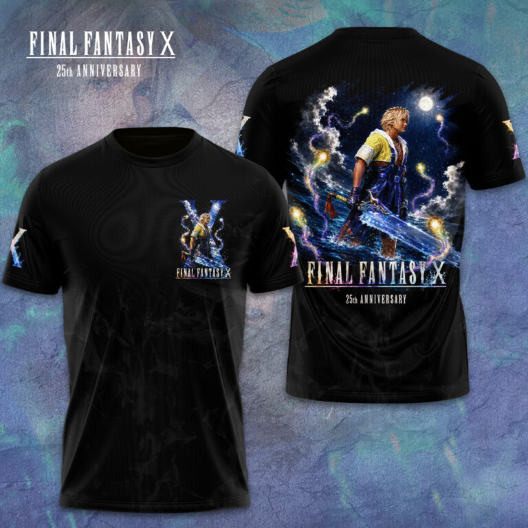 Final Fantasy X 25th Anniversary 3D Apparel – GNE6856 | Gifnestbuys