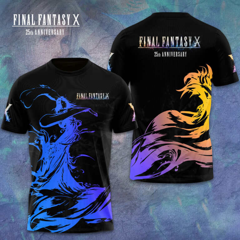 Final Fantasy X 25th Anniversary 3D Apparel – GNE7146 | Gifnestbuys